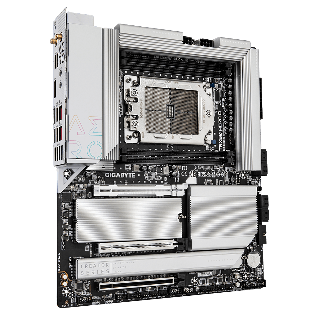 Gigabyte lança placa-mãe TRX50 AERO D SP6 para CPUs AMD Ryzen ...