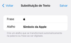 Como digitar o símbolo da Apple no iPhone, iPad, Mac e Android