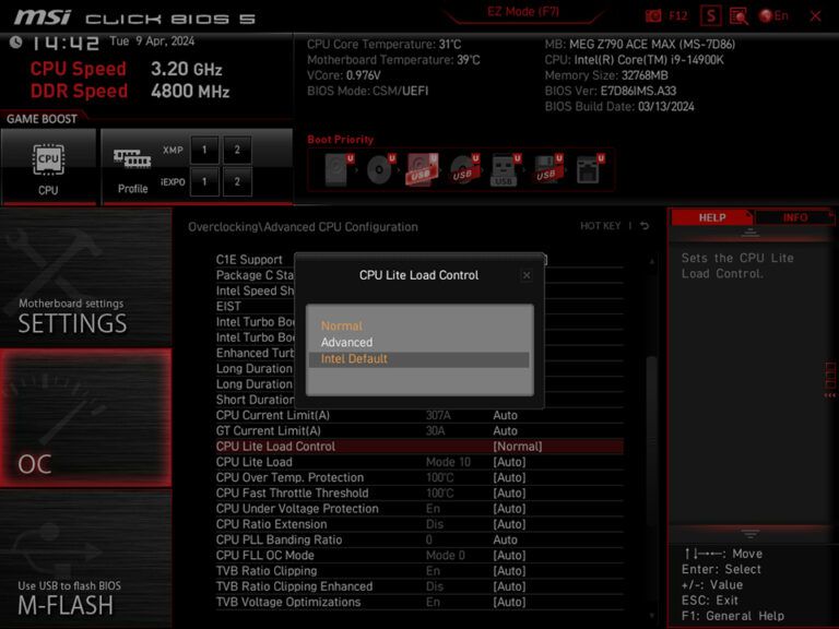 MSI ensina como configurar BIOS para jogos em CPUs Intel de 14ª e 13ª ...