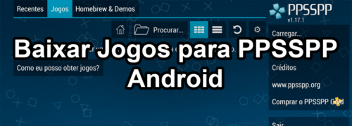Como baixar jogos PPSSPP no Android