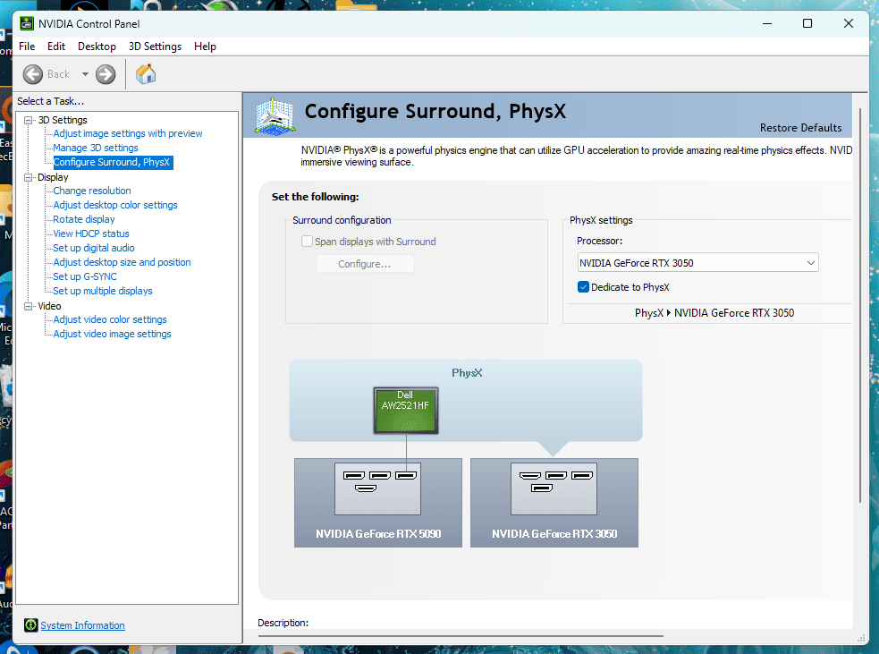 Como rodar jogos antigos com PhysX nas GPUs NVIDIA RTX 50